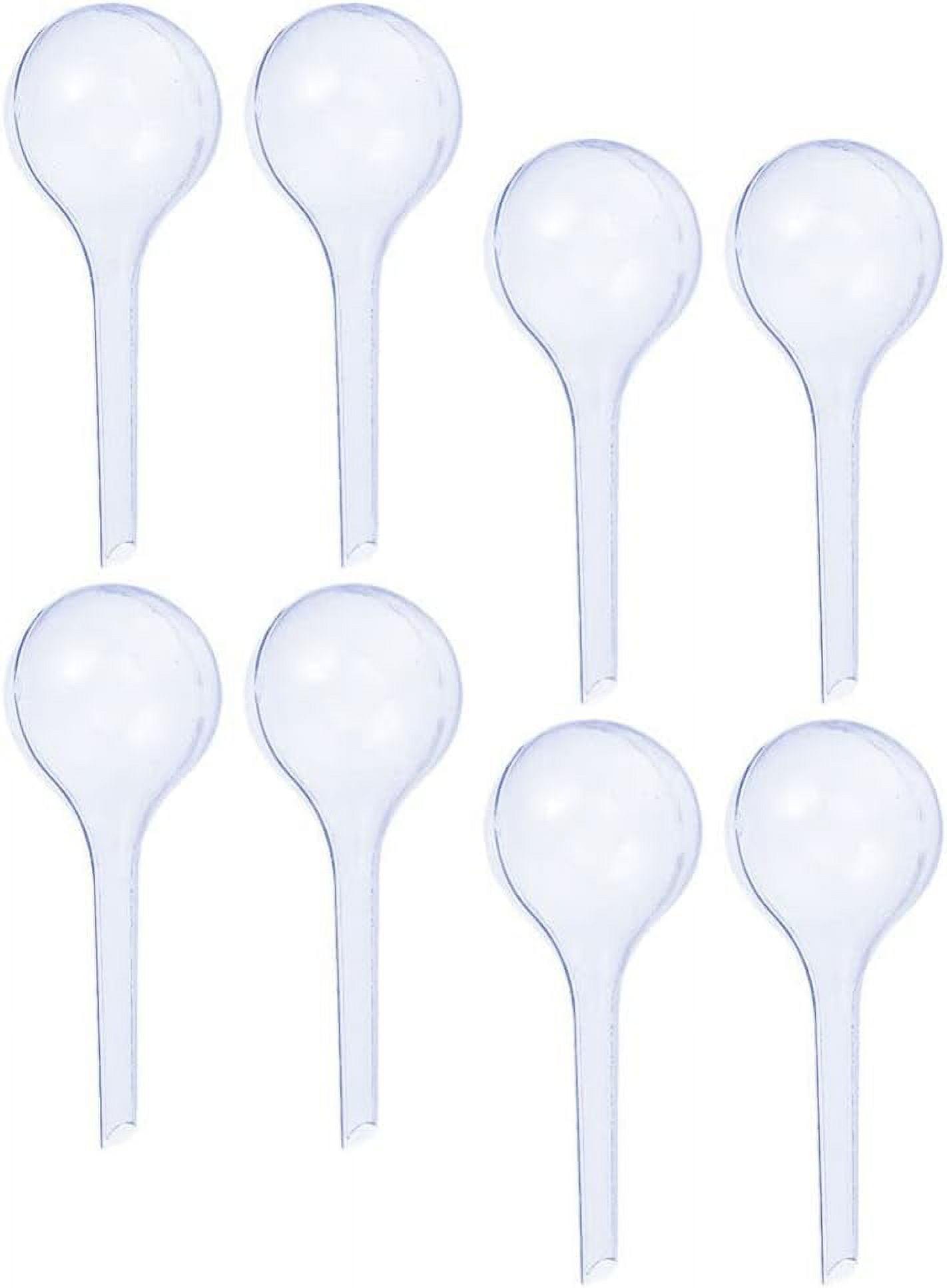Decorative Light Bulb 8pcs Clear Plant Watering Globes Plastic Self ...