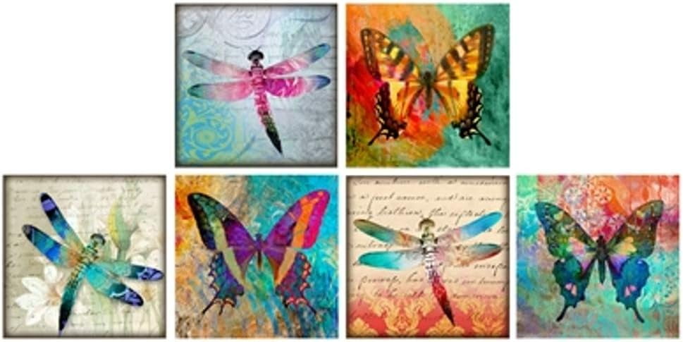 Decorative Matches 6 Square Box Set- Strike Strip on Side of Box ...