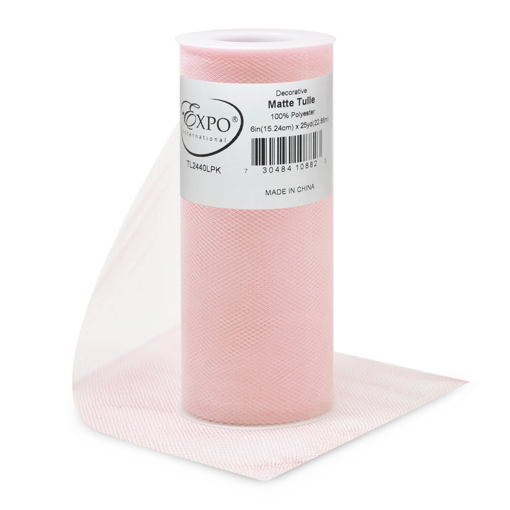 Decorative Matte Tulle Spool of 6 Inch X 25 Yards - Walmart.com
