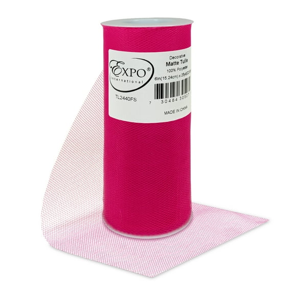 Decorative Matte Tulle Spool of 6 Inch X 25 Yards - Walmart.com