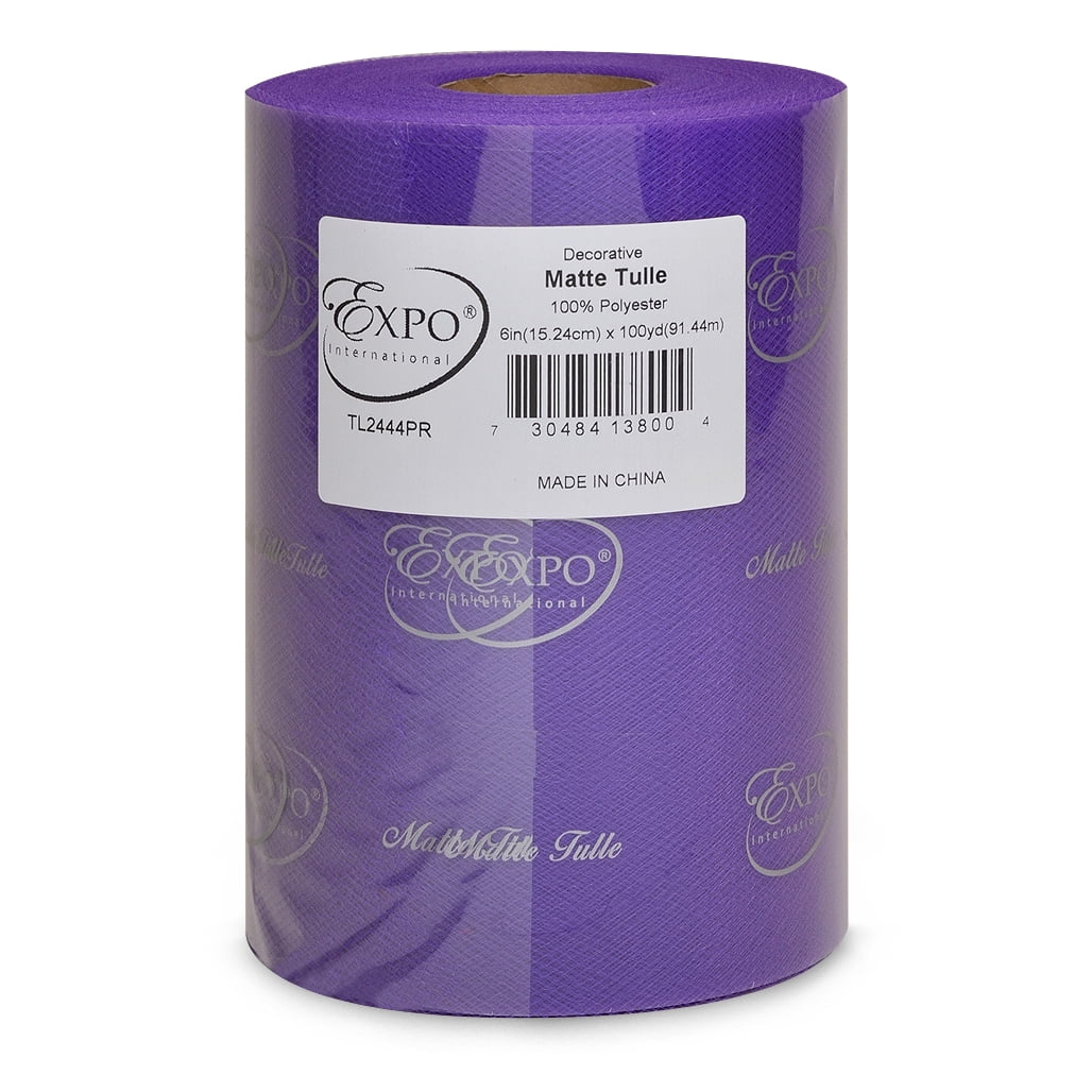 Decorative Matte Tulle Spool of 6 inch X 100 yards - Walmart.com