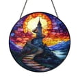 Decorative Medieval Castle Stained Glass Suncatcher – Window Decor ...