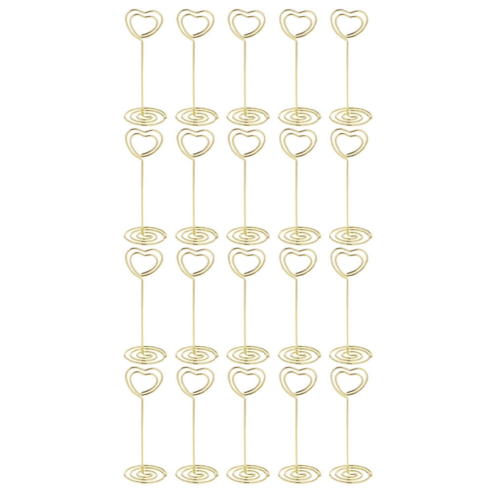 Decorative Memo Clips Multi Function Holder Premium Metal Set of 20 ...