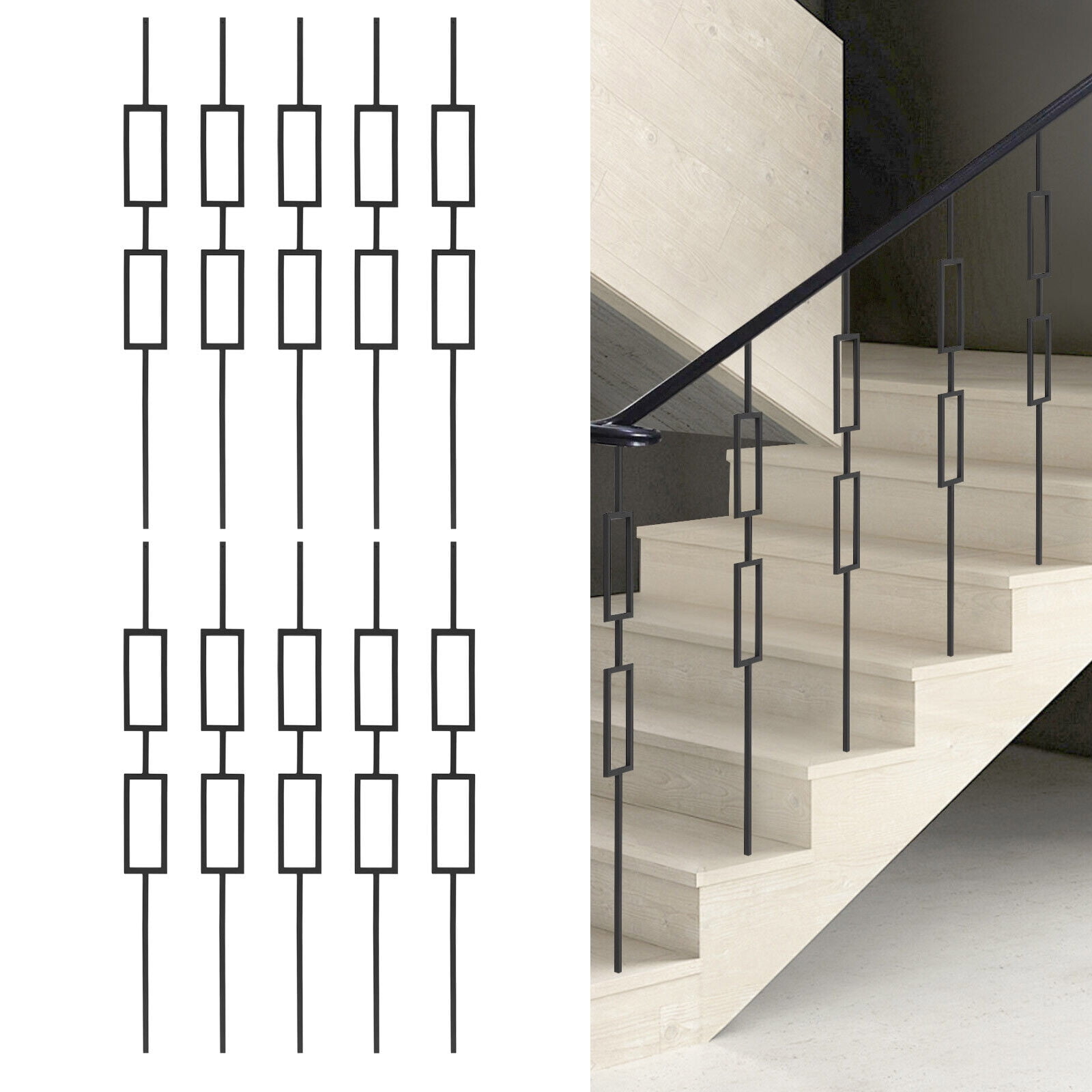 Decorative Metal Balusters for Staircases – Stylish Staircase Balusters ...