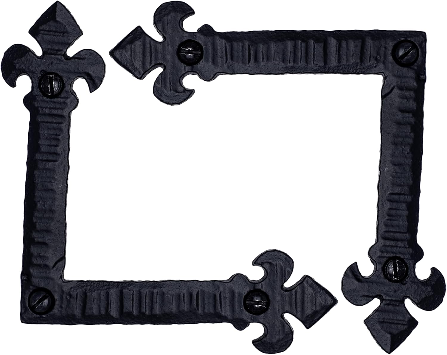 Decorative Metal L Brackets – Rustic Steel Corner Supports - Walmart.com