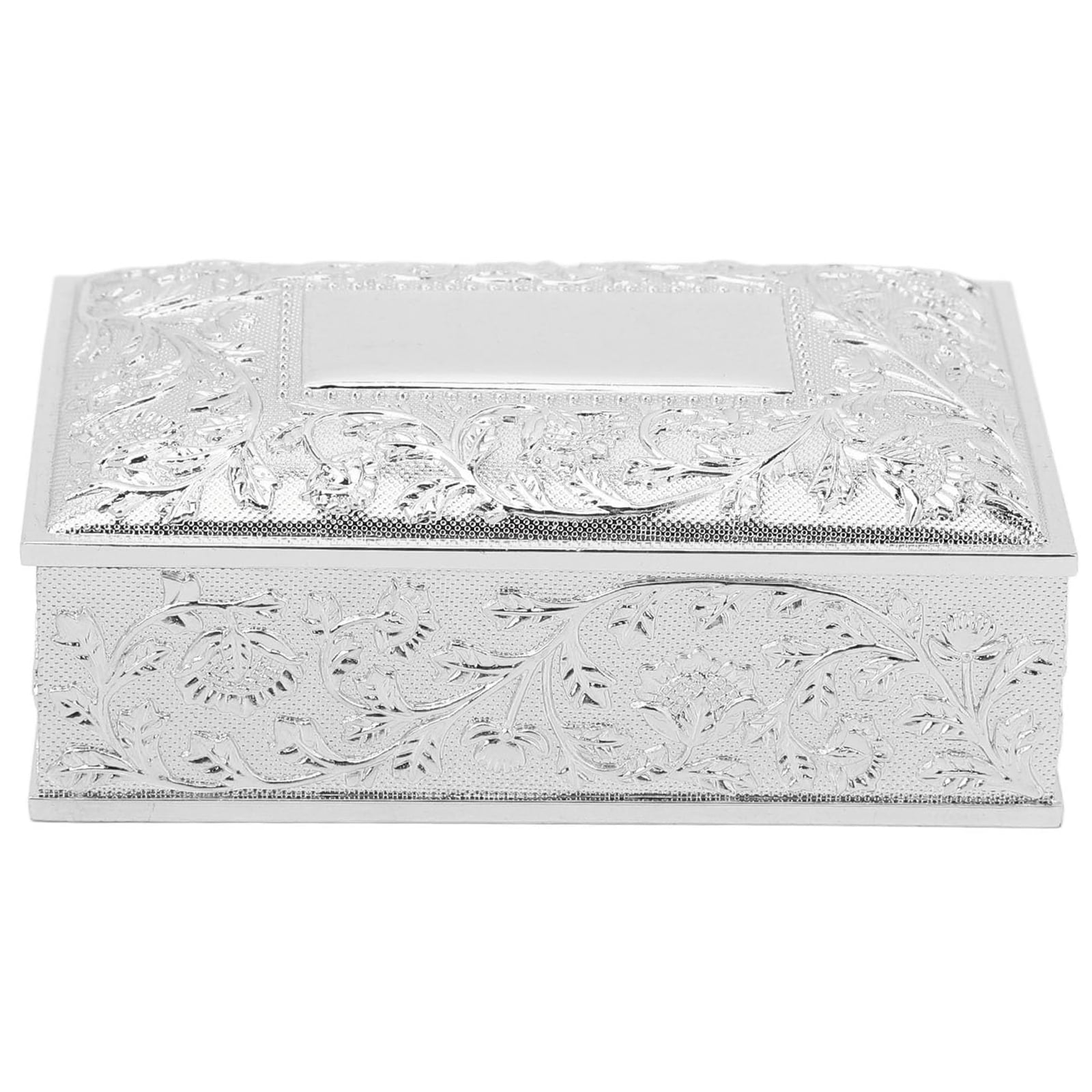 Decorative Metal Princess Styles Jewelry Case With Quick Access Lid ...
