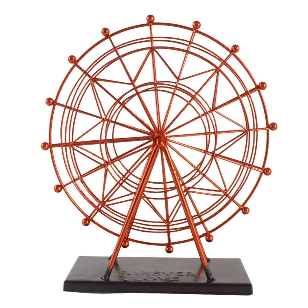 Decorative Metal Rotating Ferris Wheel Model Table Centerpieces ...