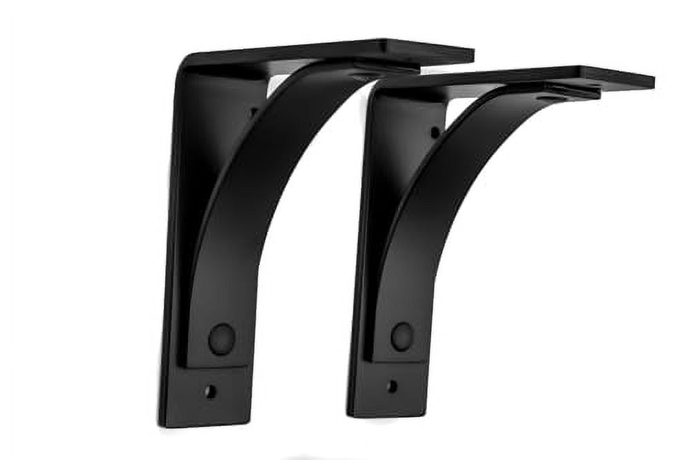 Decorative Metal Support Brackets for Wide Shelves - Walmart.com