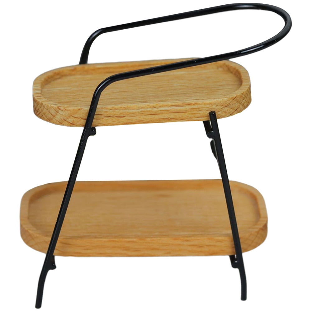 Decorative Mini House Storage Rack Miniature Shelf Mini Furniture Mini ...