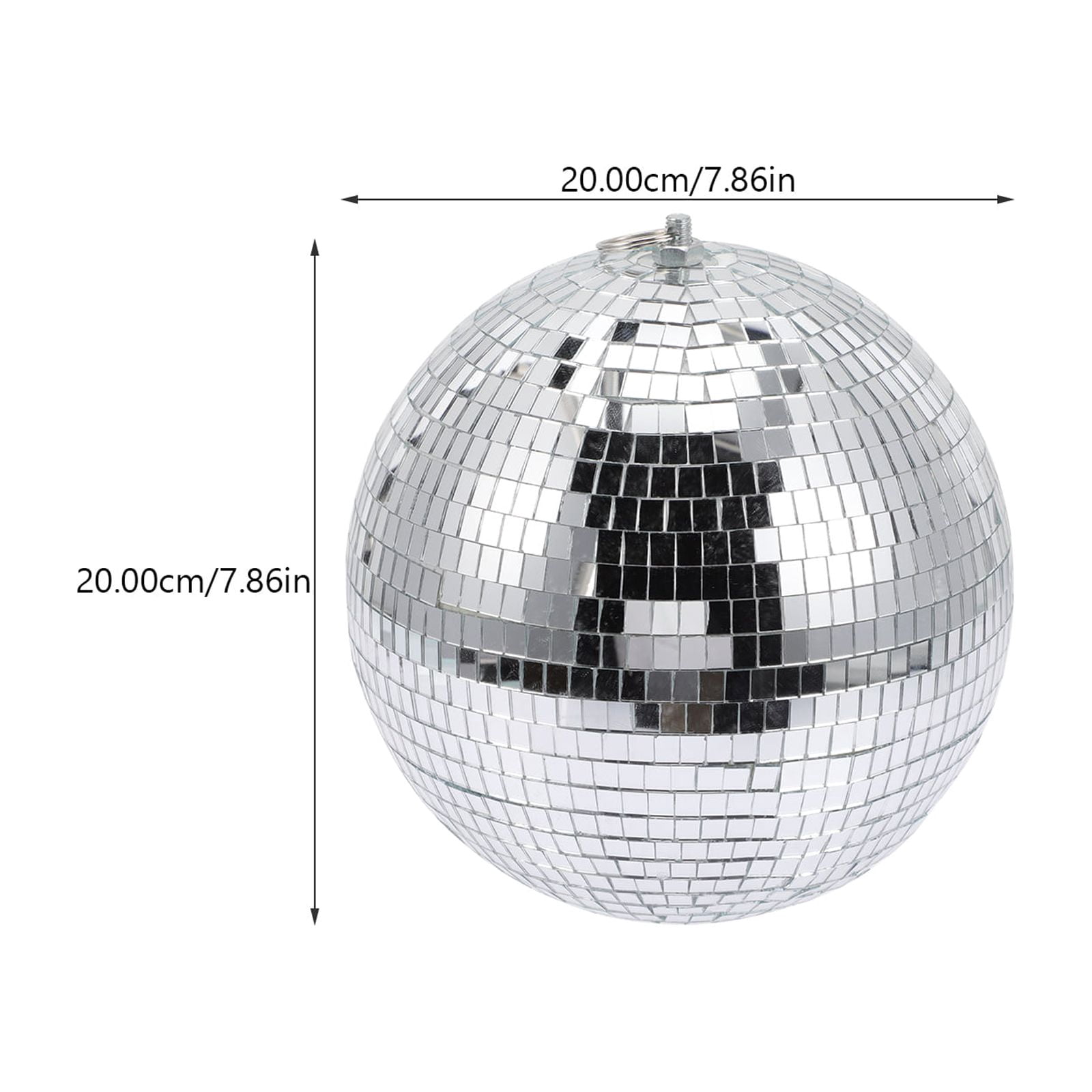 Decorative Mirror Ball Bar Hanging Silver Ball Plastic Mirror Ball ...