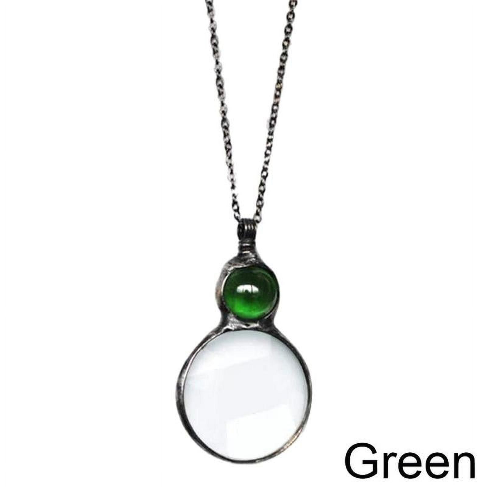 Decorative Monocle Necklace Magnifier Present HangingCoin Magnifying M8S9 - Walmart.com