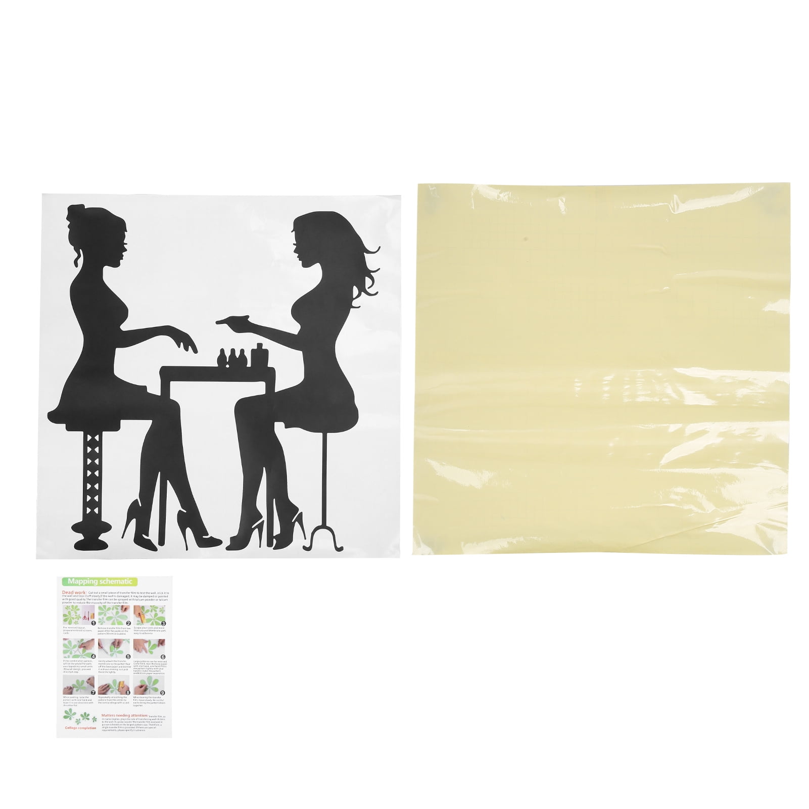 Nail Salon Window Art