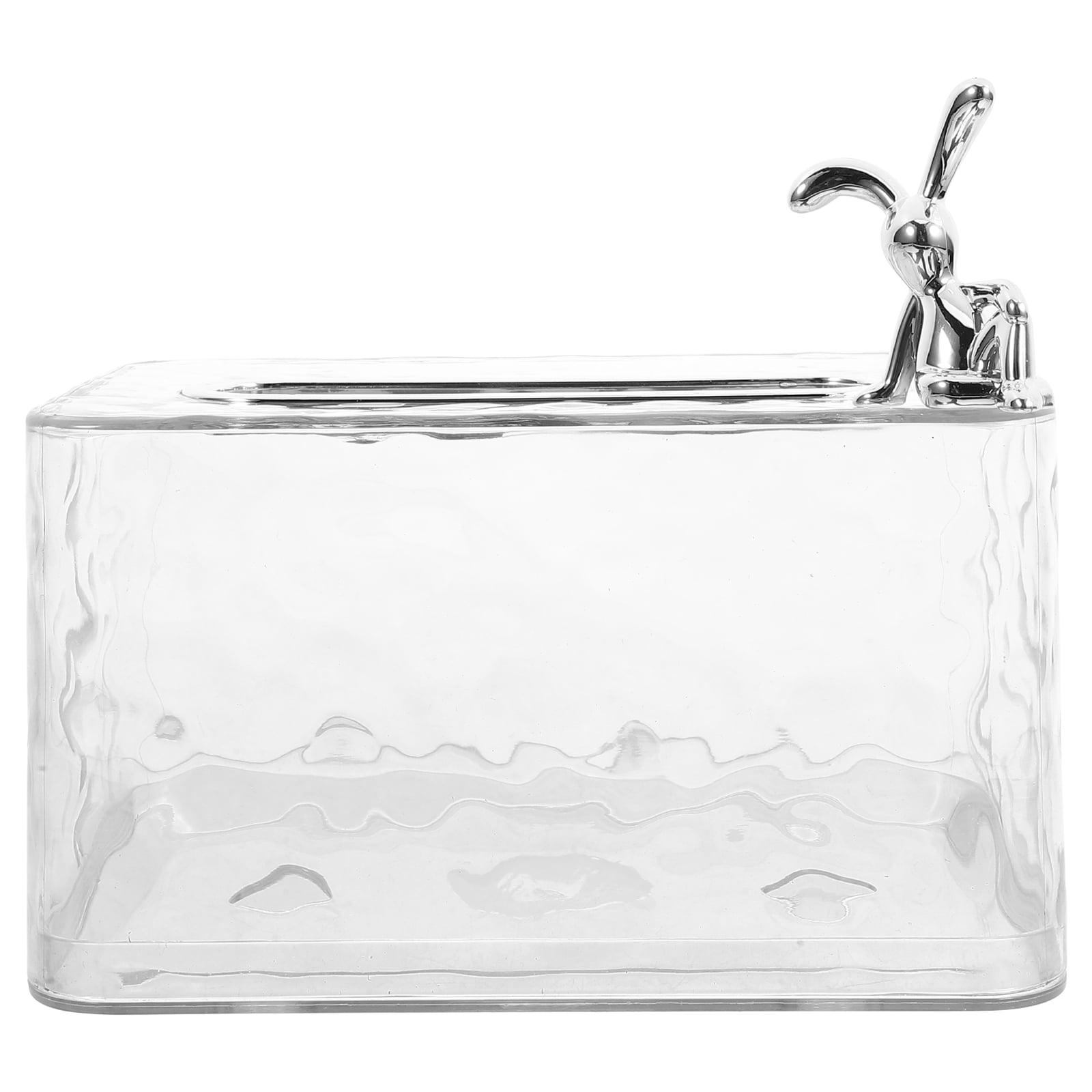 Decorative Napkin Paper Dispenser Box Clear Plastic Napkin Holder Cover ...