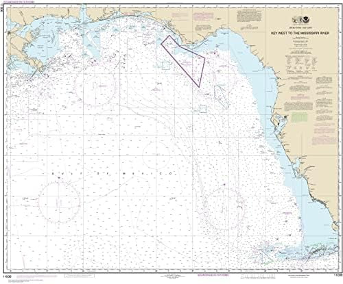 Decorative Nautical Chart - NOAA Chart 11006, Art Print Quality Map ...