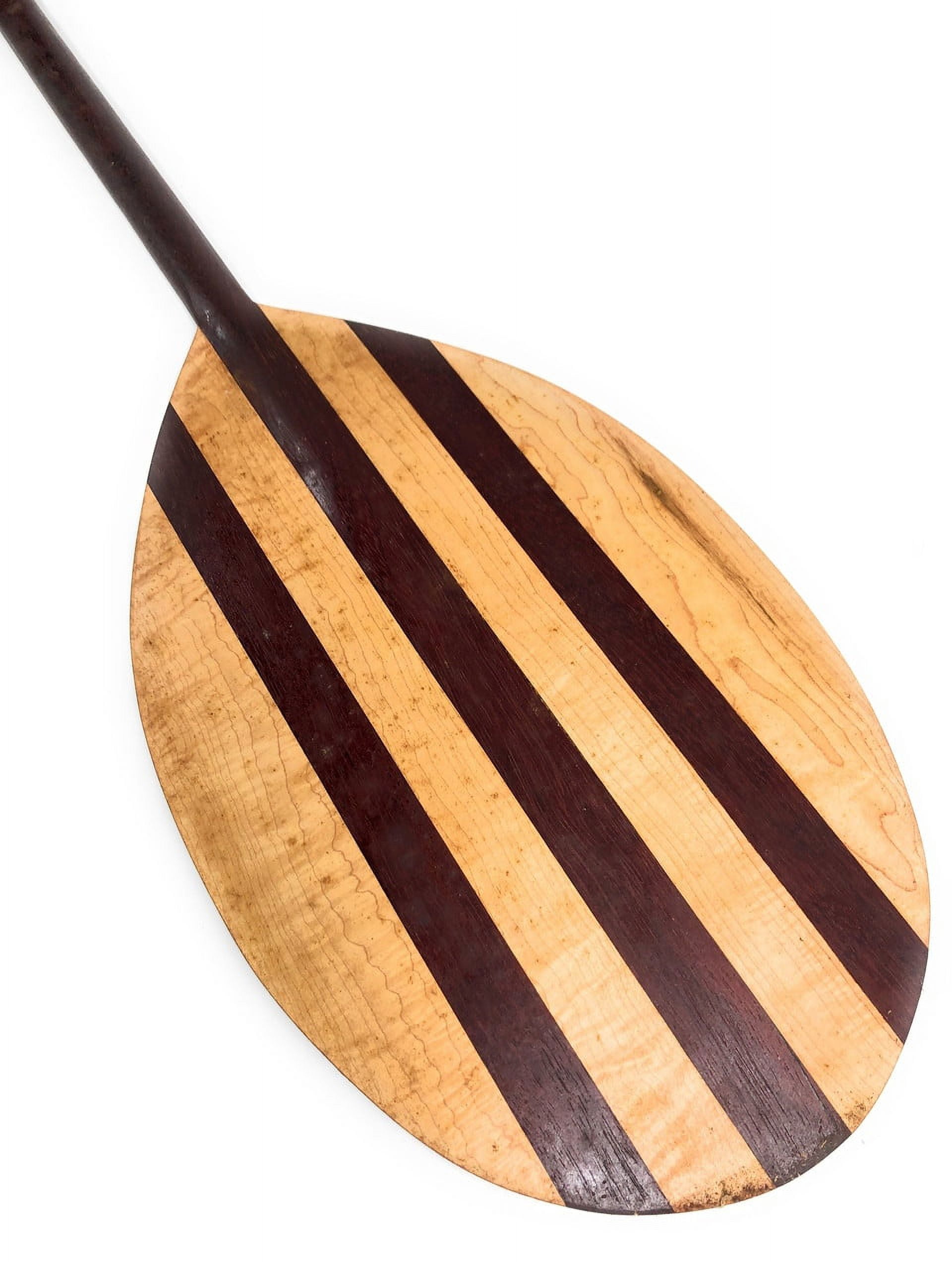 Decorative Oar Purple Heart & Bird Eye Maple 60" Steersman Design | # ...