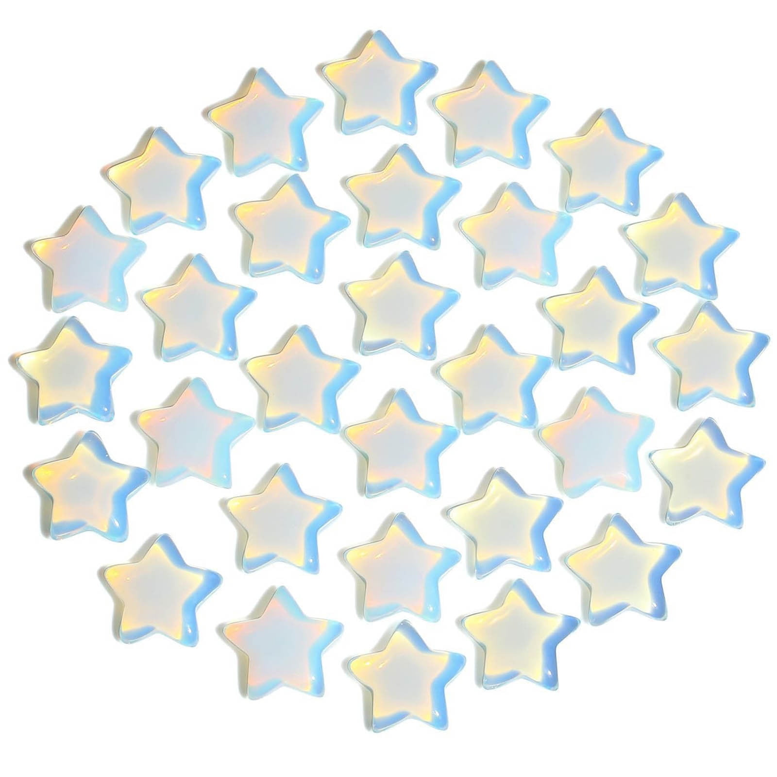 20 Pc Star Crystals Set Blue Sodalite Stone Natural Gemstones Star ...