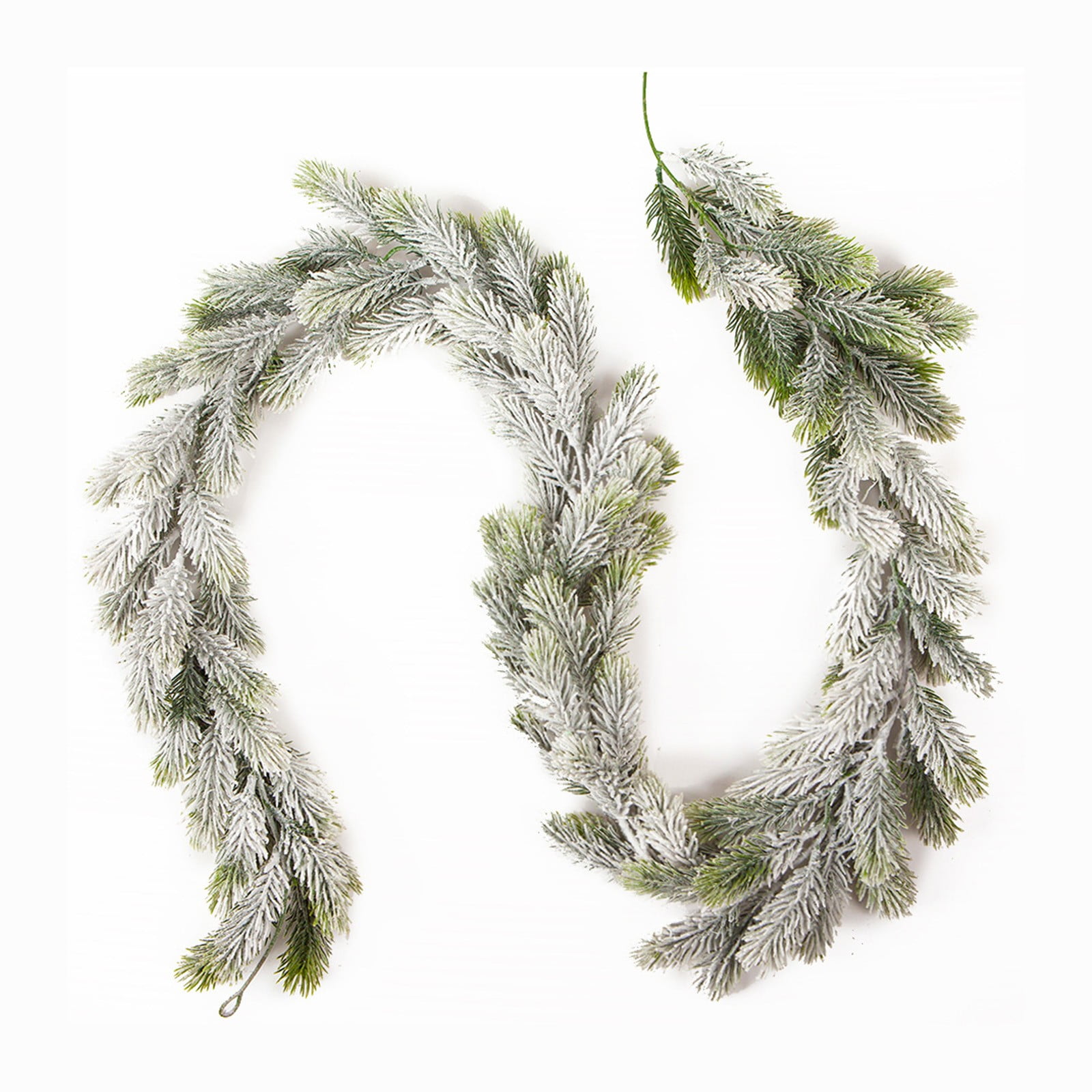 Decorative Objects Christmas decorative wicker white swarm, door ...