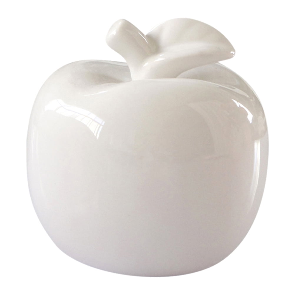 Decorative Ornament Desktop Apples Figurine Paperweight Christmas ...