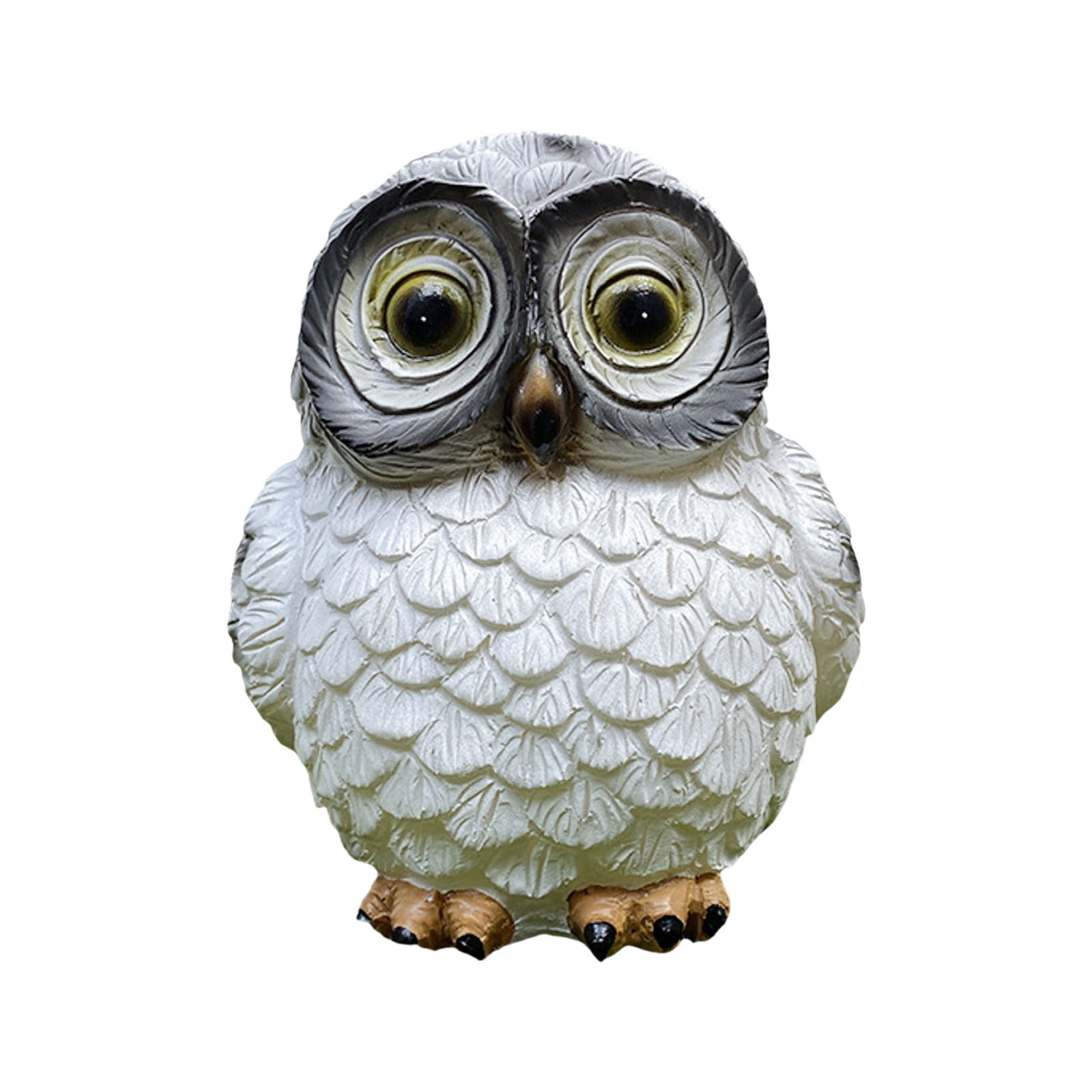 Decorative Owl Night Light Led Table Lamp Outdoor Owl Animal Statue ...