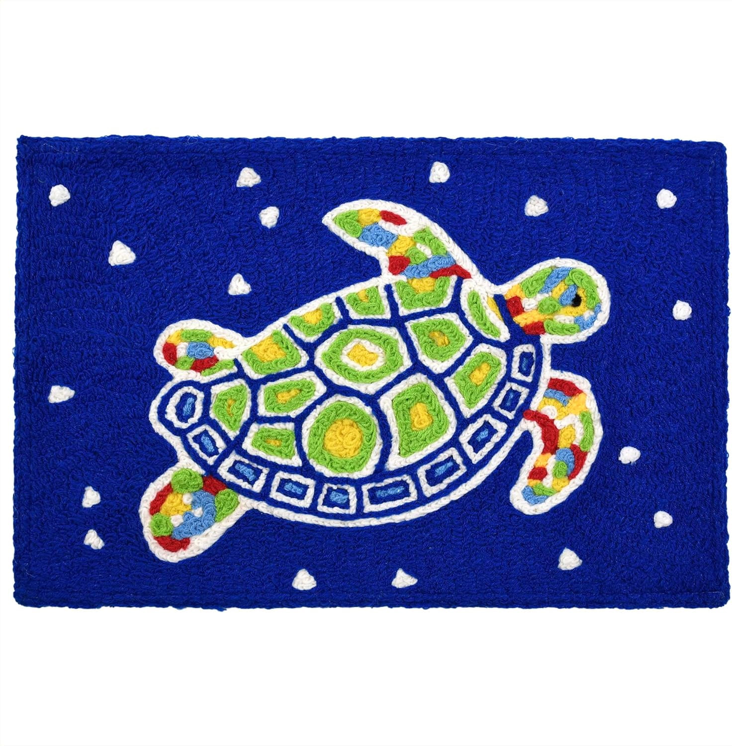 Decorative Painted Turtle Accent Rug - 20" X 30" - Walmart.com