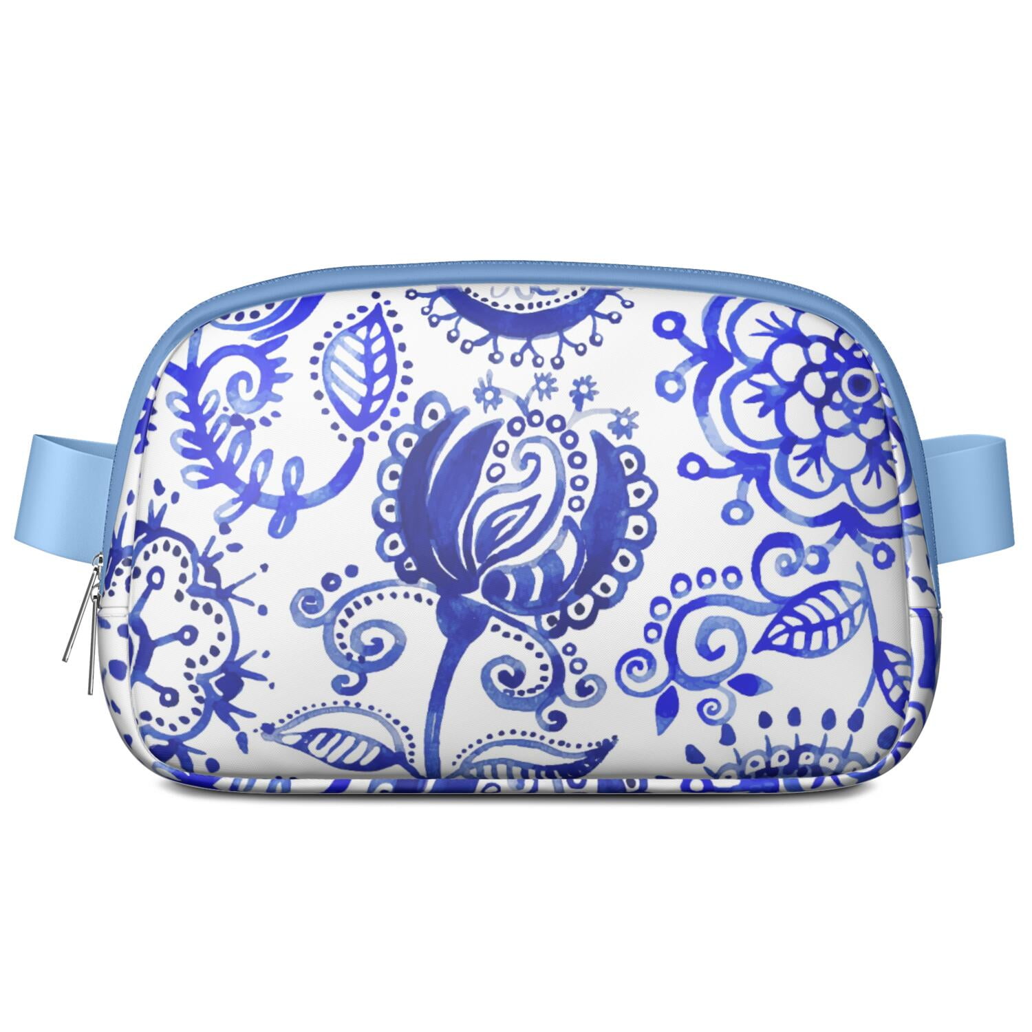 Decorative Paisley Fanny Pack – Waterproof Adjustable Belt Bag with ...