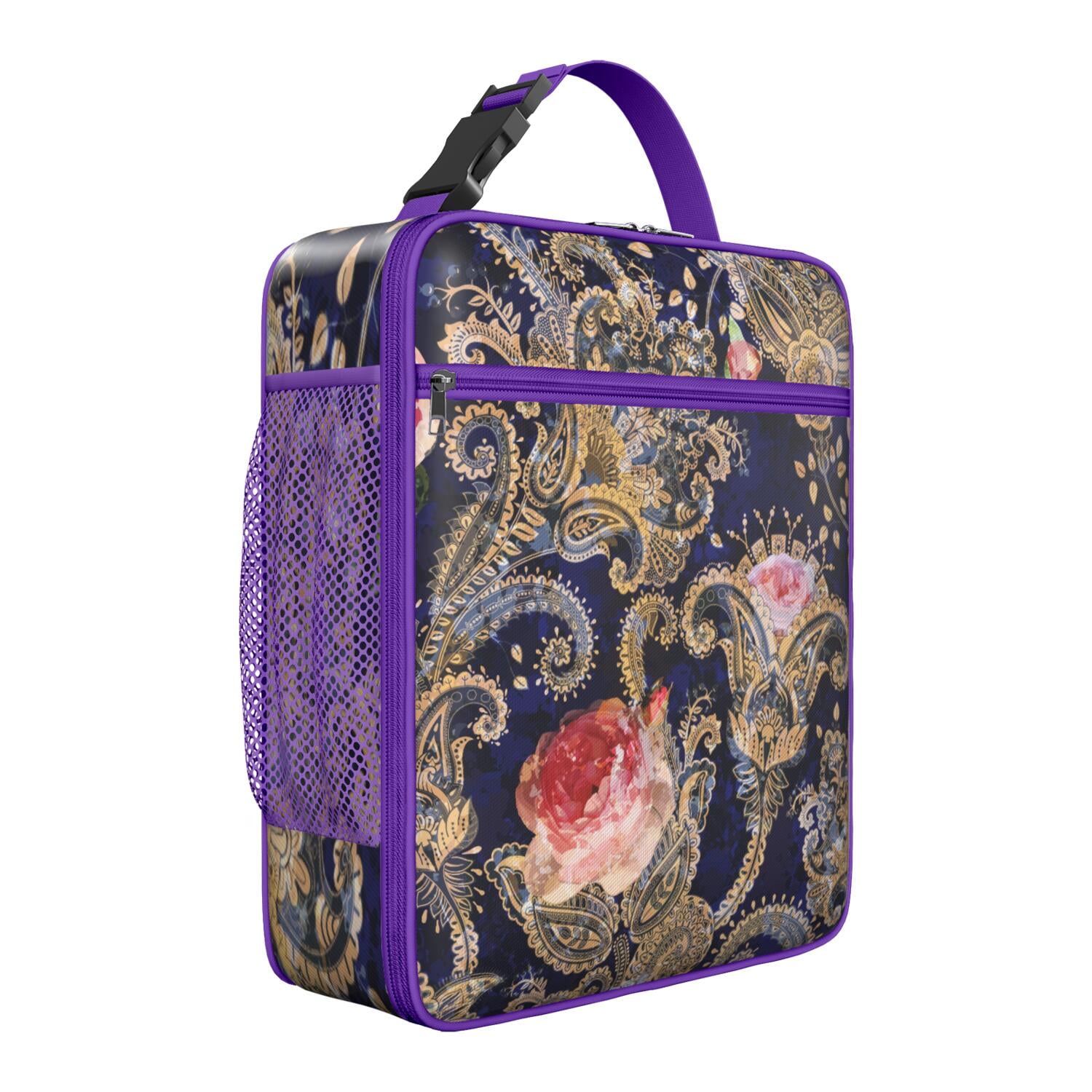 Decorative Paisley Vintage Ethnic Floral Pattern Colorful Boho Retro ...
