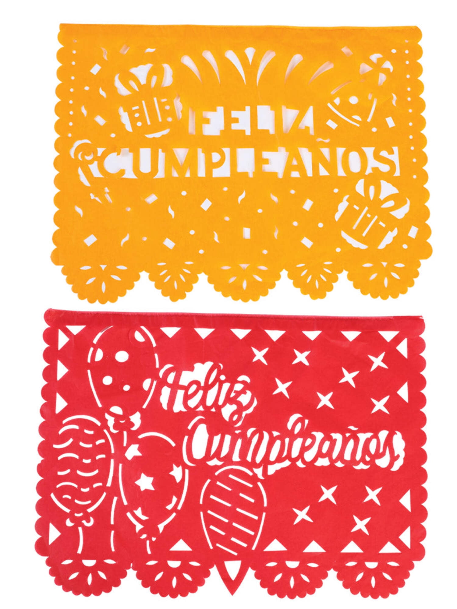 Decorative Papel Picado Feliz Cumpleaños Paper Multicolor 601852 ...