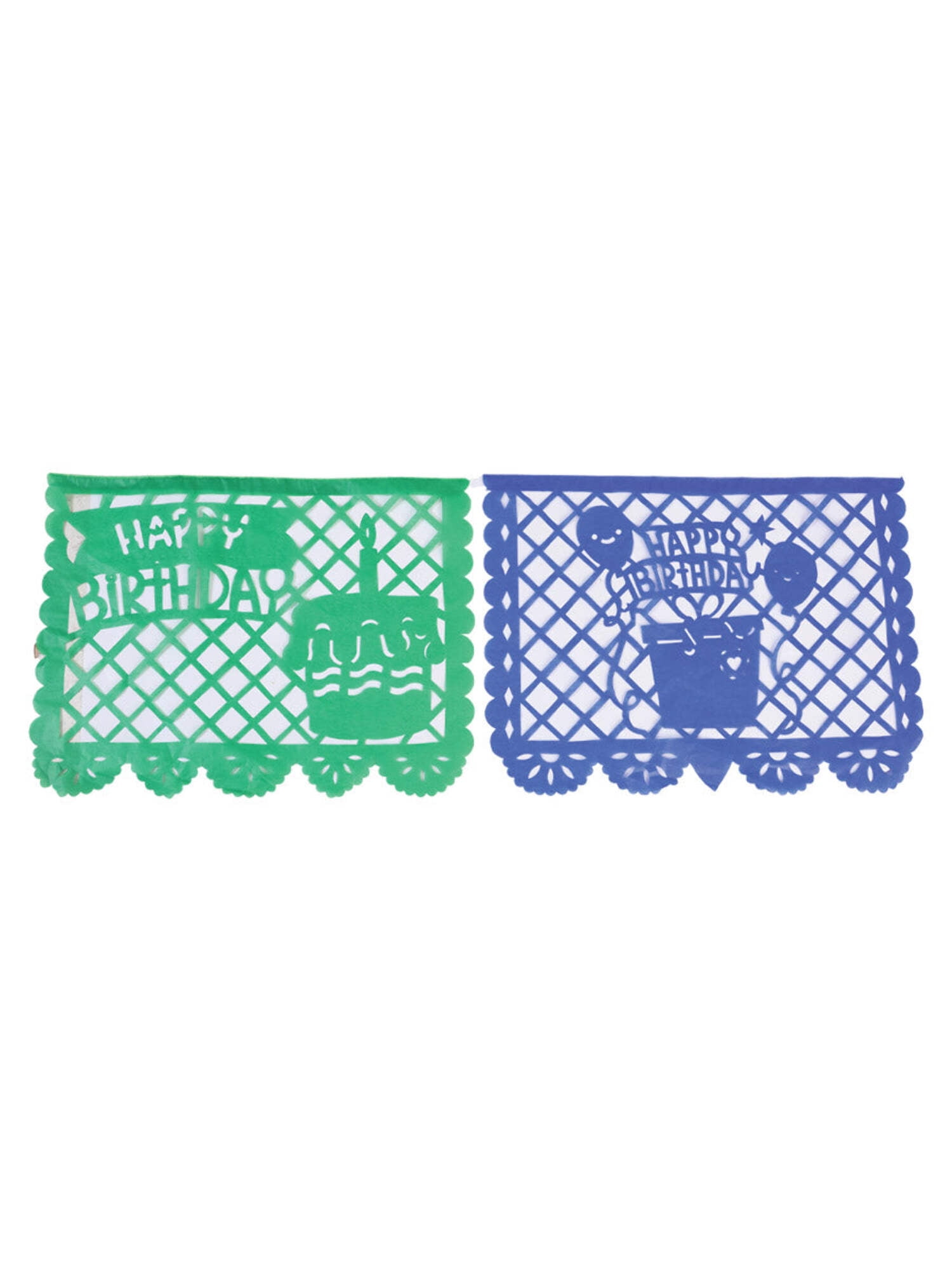 Decorative Papel Picado Happy Birthday Paper Multicolor 601853 ...