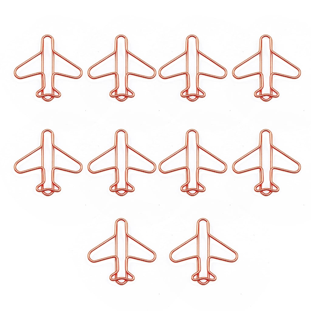 Decorative Paper File Clips Metal Paper Clip Small Book Marker Clip for ...