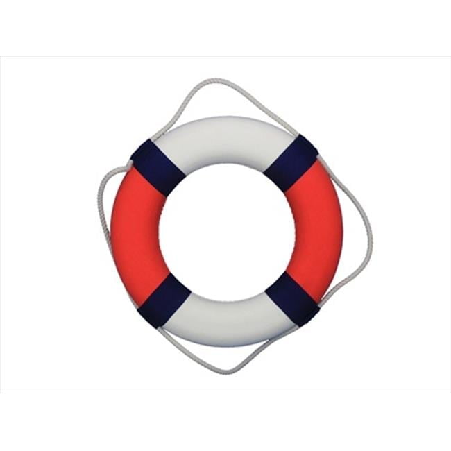 Decorative Patriotic Lifering 20" - Decorative Life Ring - Beach Home ...