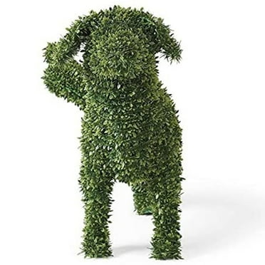 Multitrust Decorative Peeing Dog in 4 Styles Green Lifelike Artificial ...
