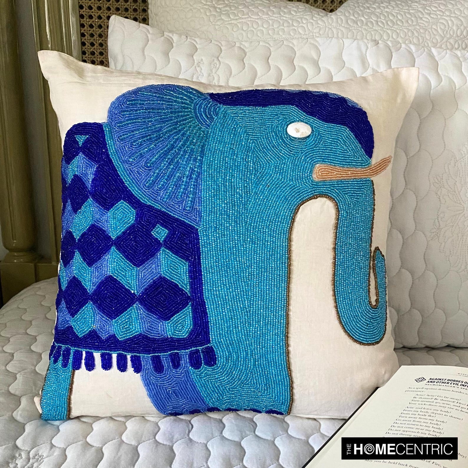 Decorative Pillow Covers, Decorative Blue Designer Zippered Pillow ...