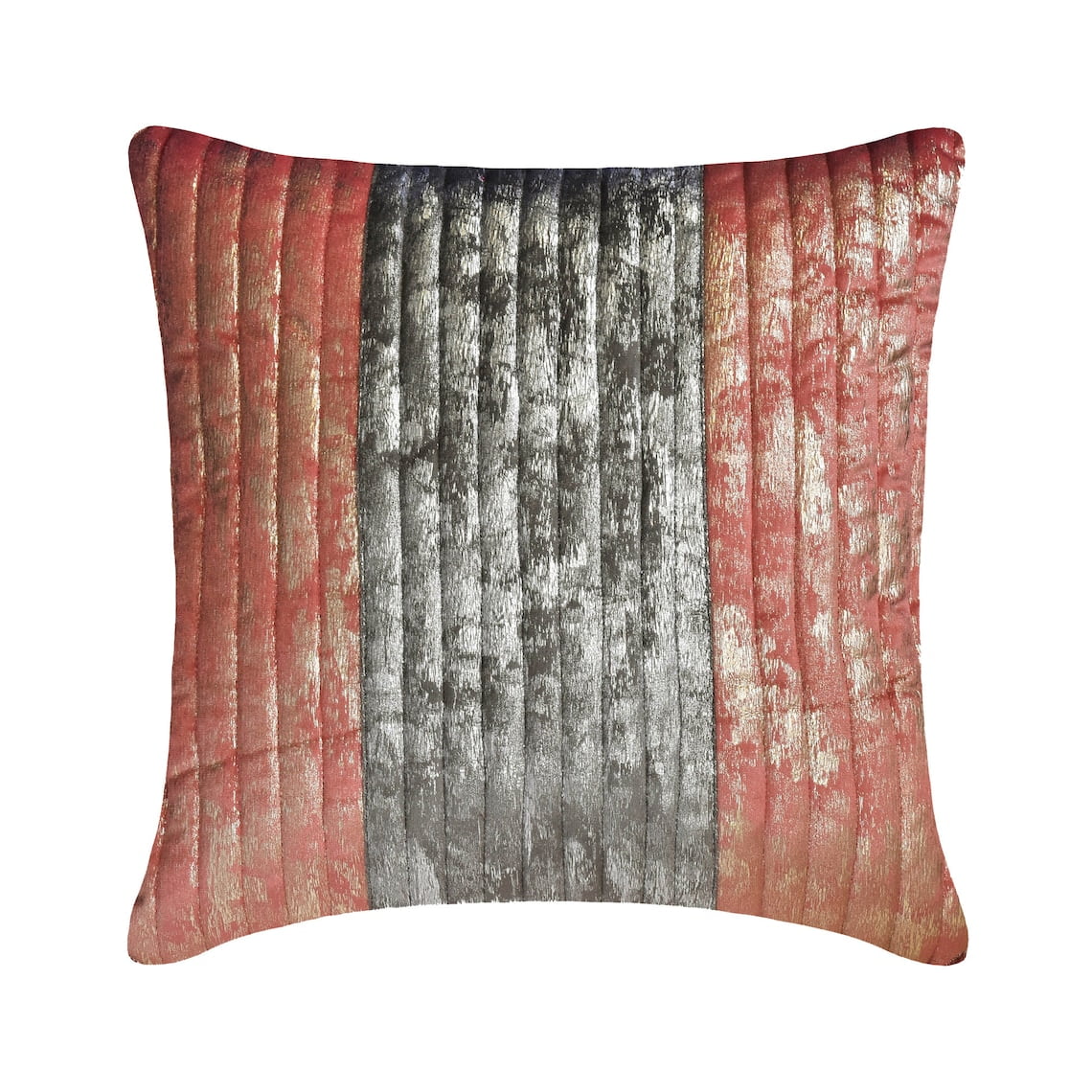 Decorative Pillow Covers, Decorative Peach & Grey 14"x14" (35x35 cm ...