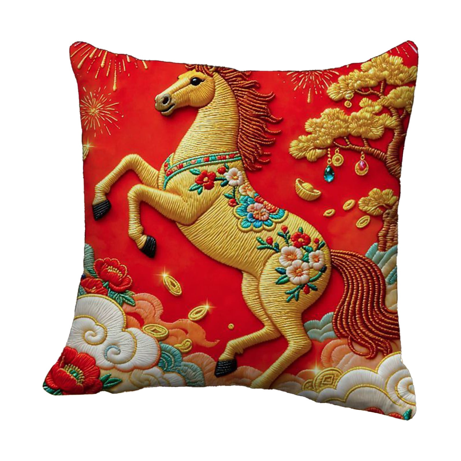 Decorative Pillow Covers Fall Pumpkin Theme 17.7X17.7 Inches Soft ...