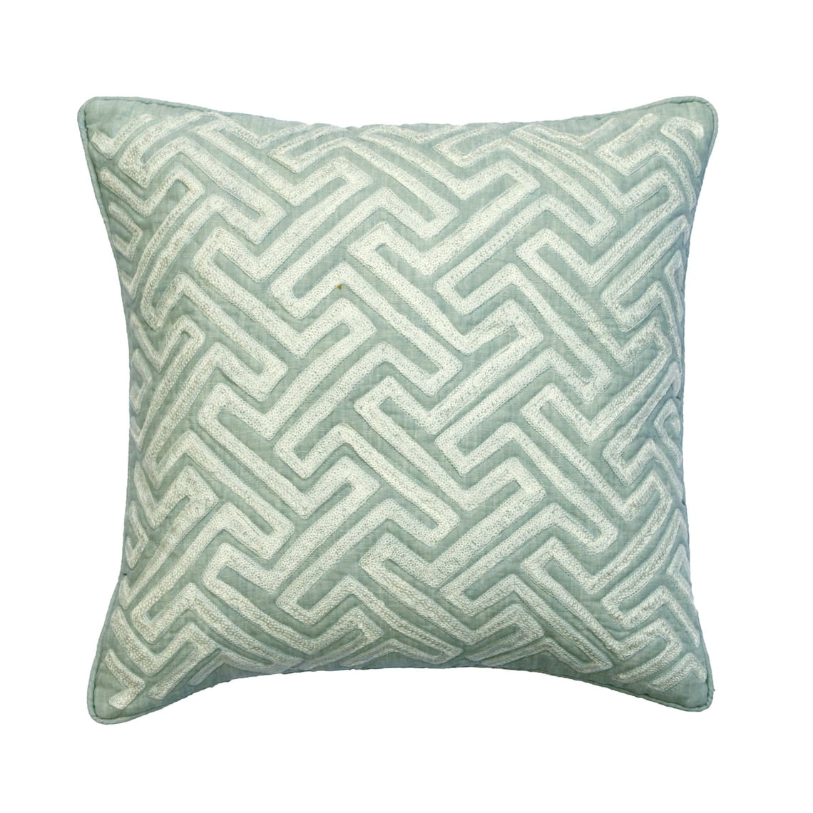 Decorative Pillow Covers With Zippers, Blue 18"x18" (45x45 cm) Cushion ...