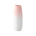 Decorative Pink Gradient Vase, Ceramic Flower Holder for Home, Stylish ...
