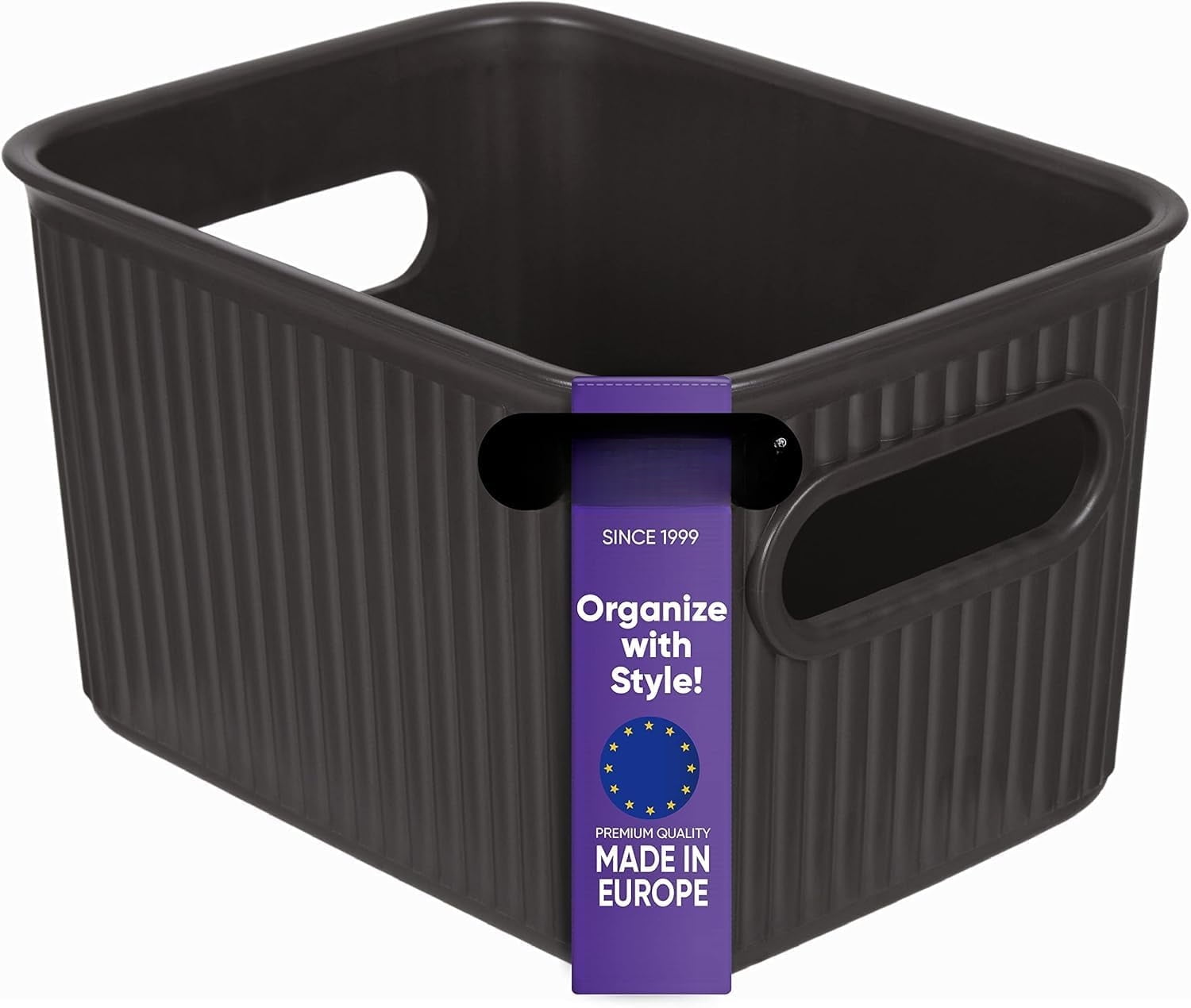Decorative Plastic Open Home Storage Bins Organizer Baskets, Small ...