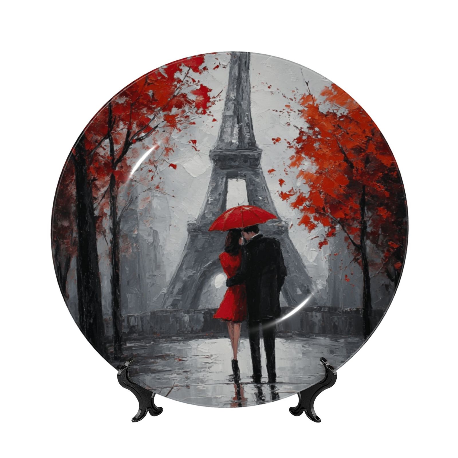 Decorative Plates – Bone China Wall & Table Decor - Eiffel Tower Paris ...