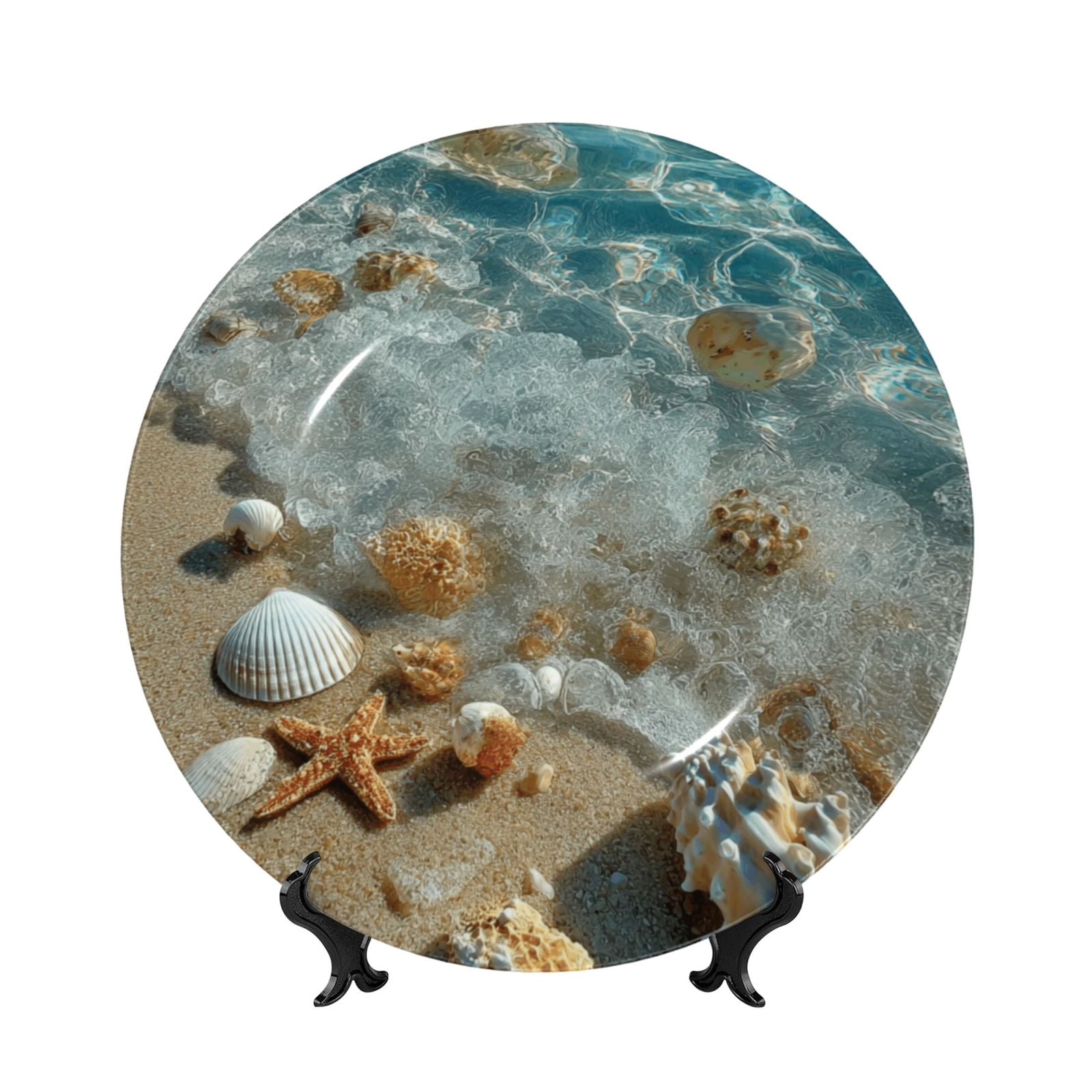 Decorative Plates – Bone China Wall & Table Decor - Hawaiian Beach ...