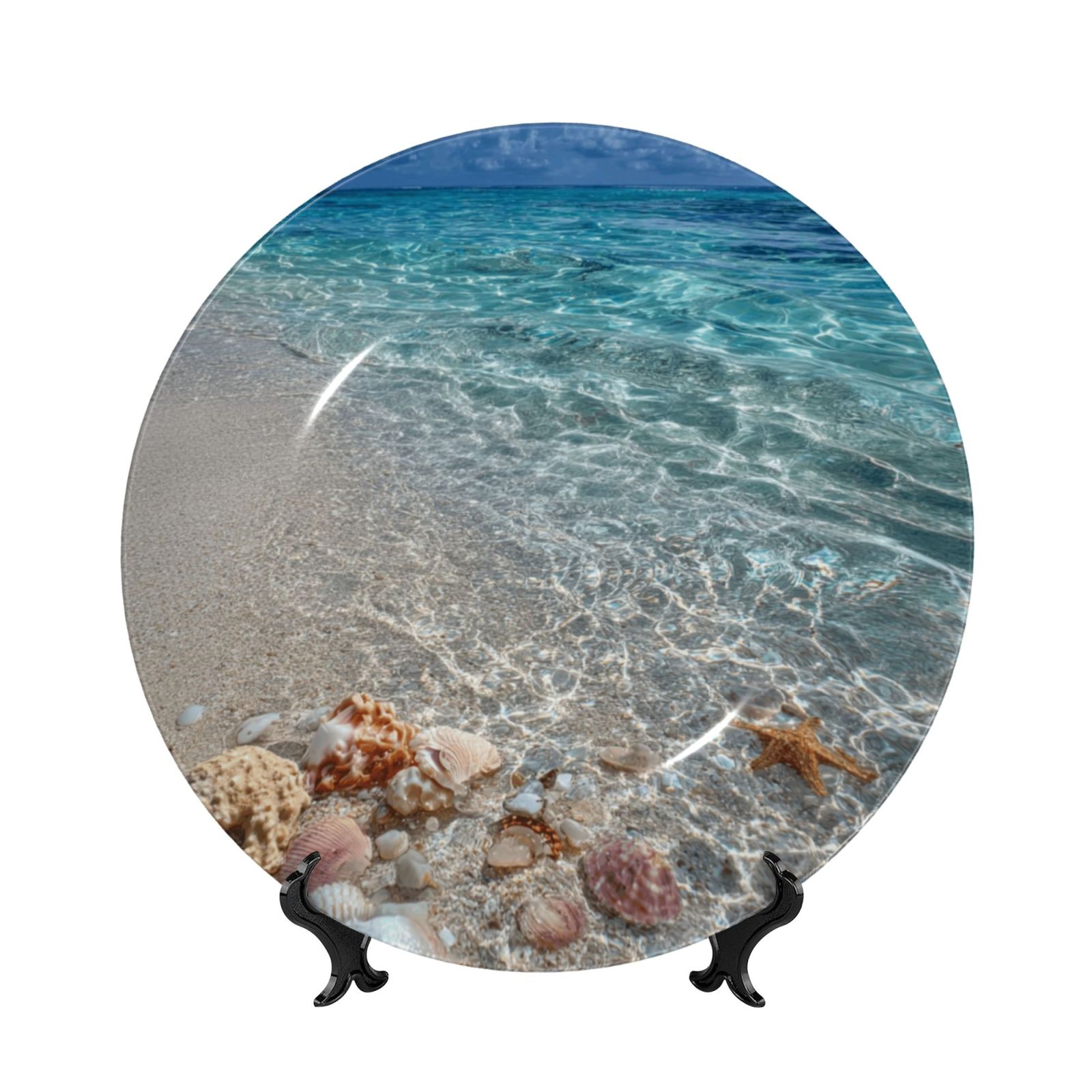 Decorative Plates – Bone China Wall & Table Decor - Hawaiian Beach ...