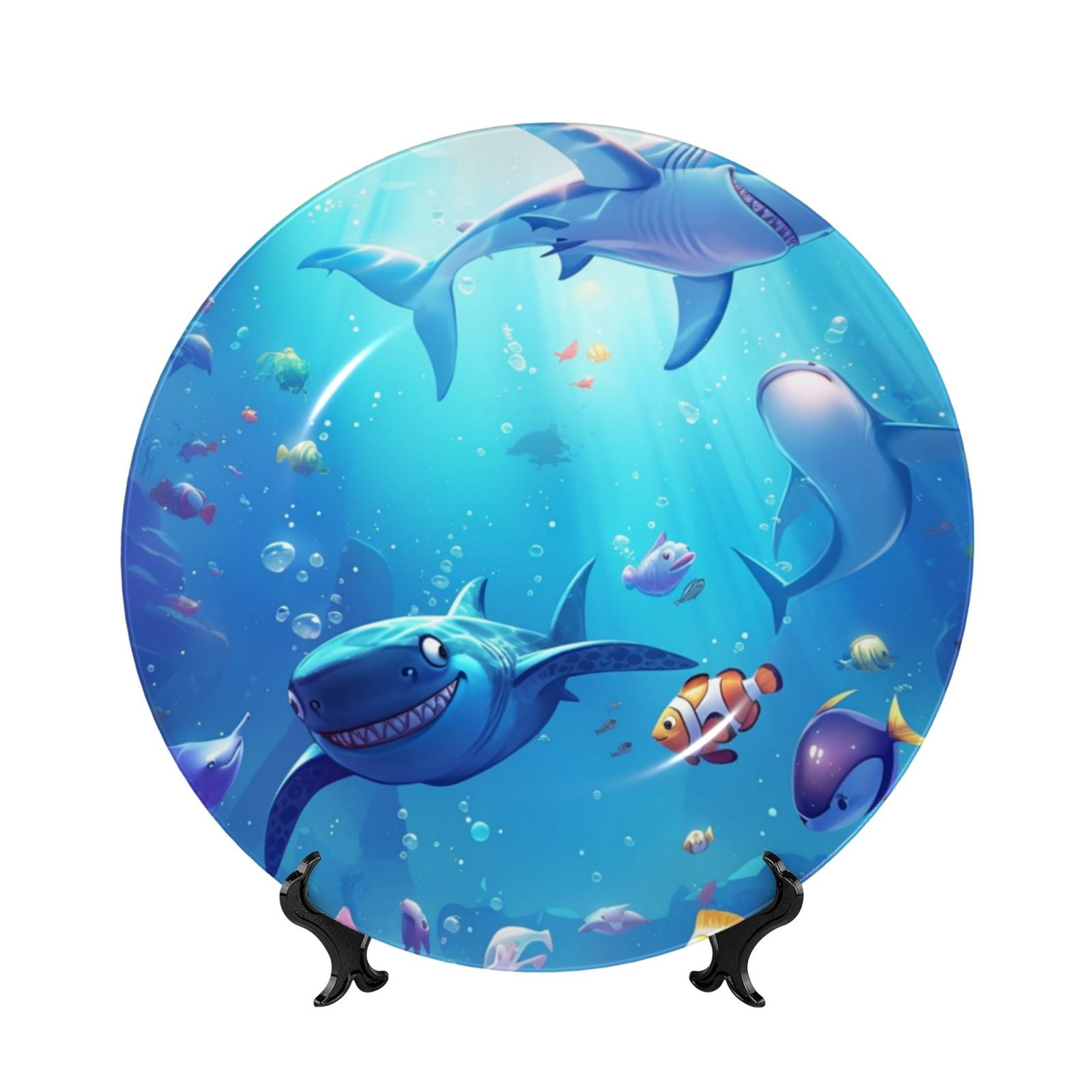 Decorative Plates – Bone China Wall & Table Decor - Tortoise Sea Turtle ...