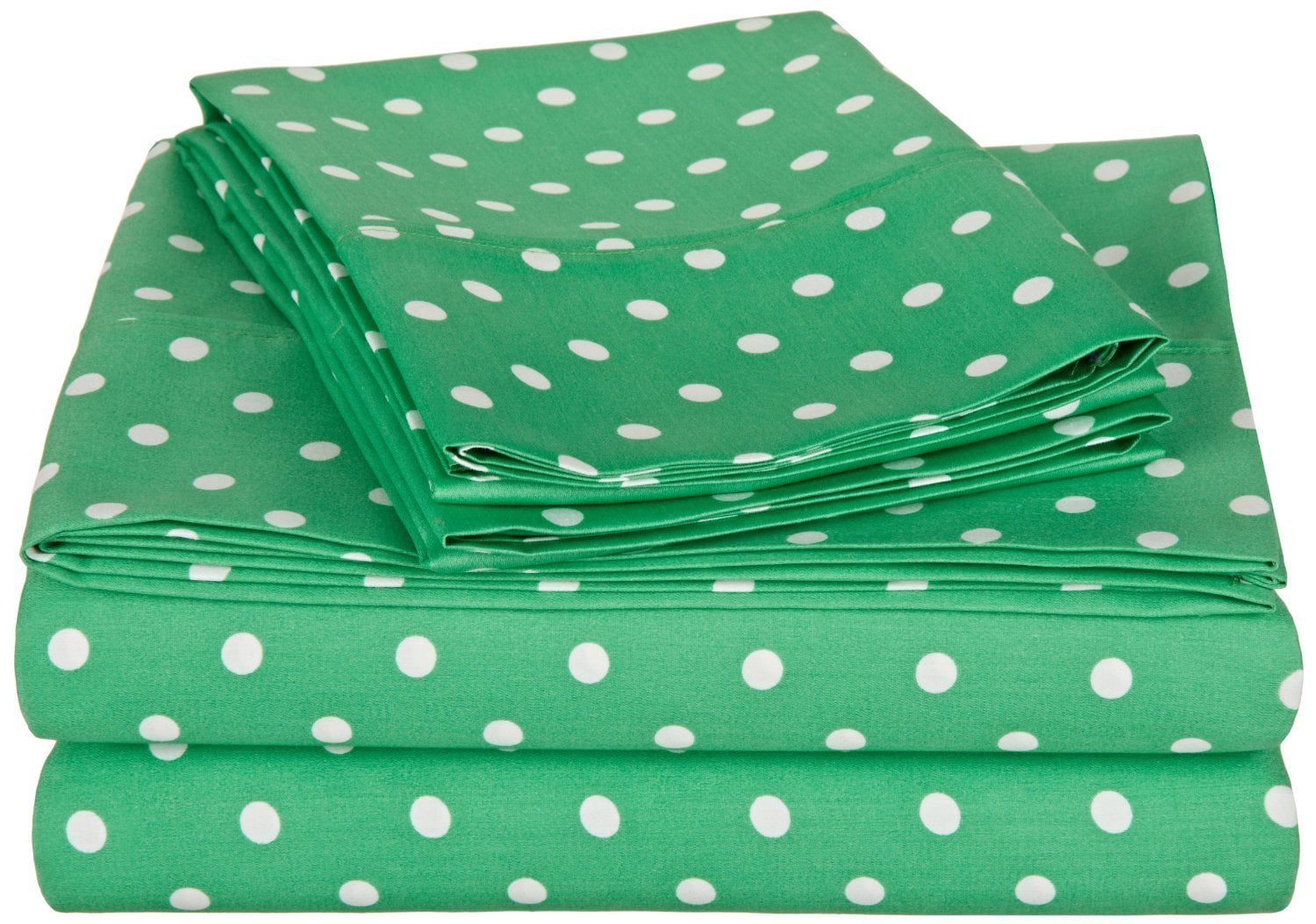 Decorative Polka Dot Sheet Set Sage / Twin - Walmart.com
