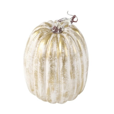 8 Inch Large Artificial Pumpkins Halloween Decor DIY White Foam ...