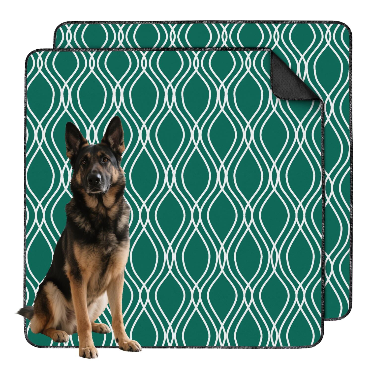 Decorative Puppy Pads, Washable Reusable Potty Pads to Blend with Your ...