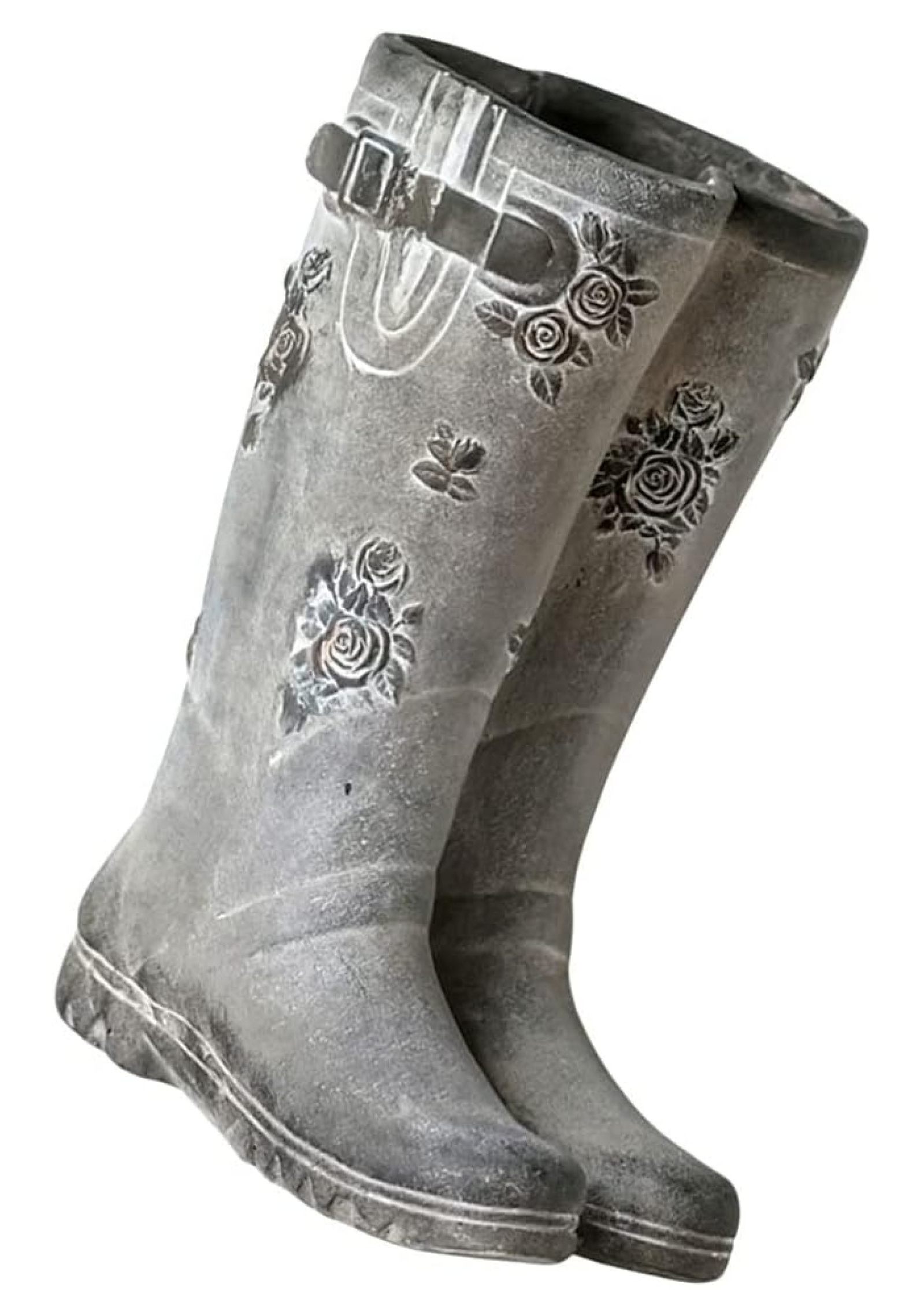 Decorative Rain Boot Planter Pot Oxide Succulent Planter Shabby Chic ...