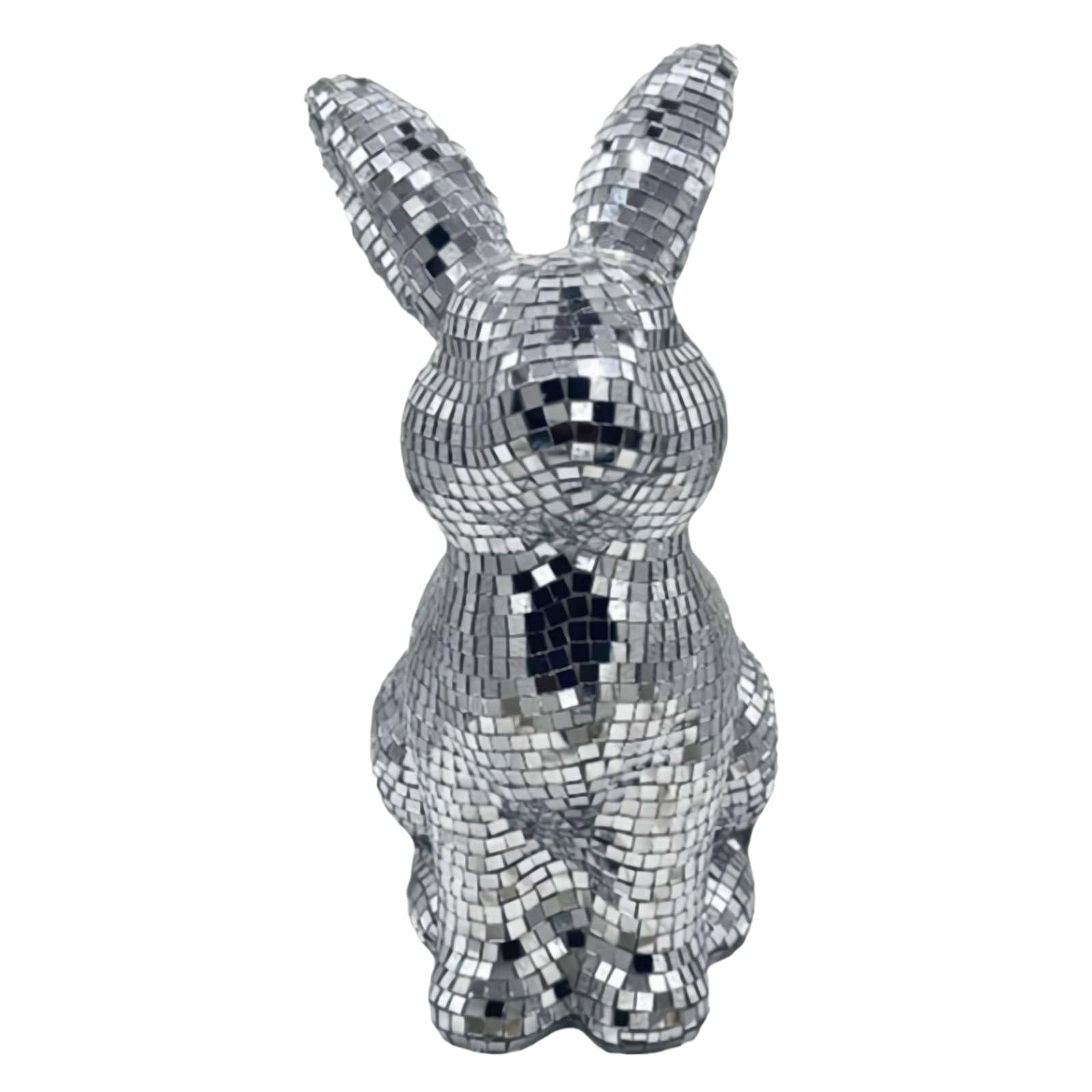 Decorative Reflective Glass Rabbit Prop for Disco PartyModern Design ...