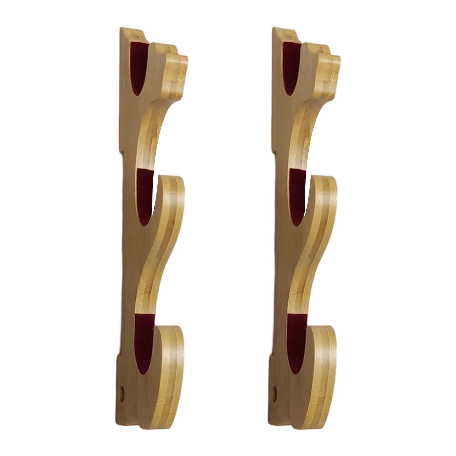 Decorative Regulable Swords Wall Mount Nonslip Wooden Swords Wall Rack ...