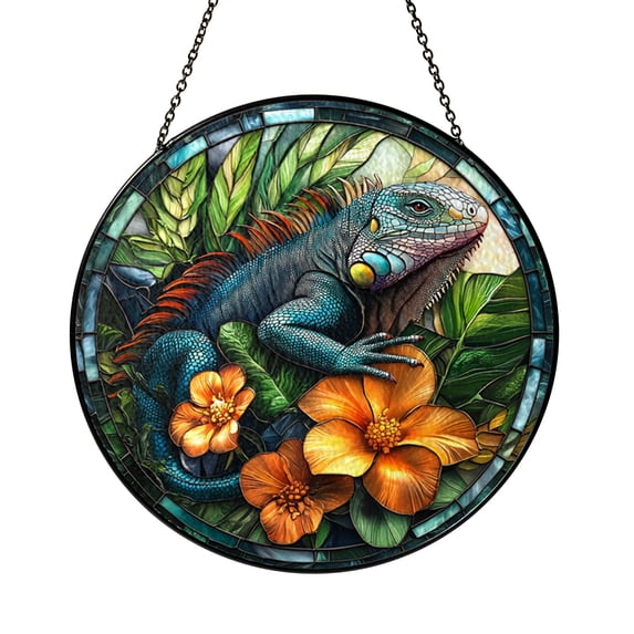 Decorative Reptile Glass Style Window Art - Walmart.com
