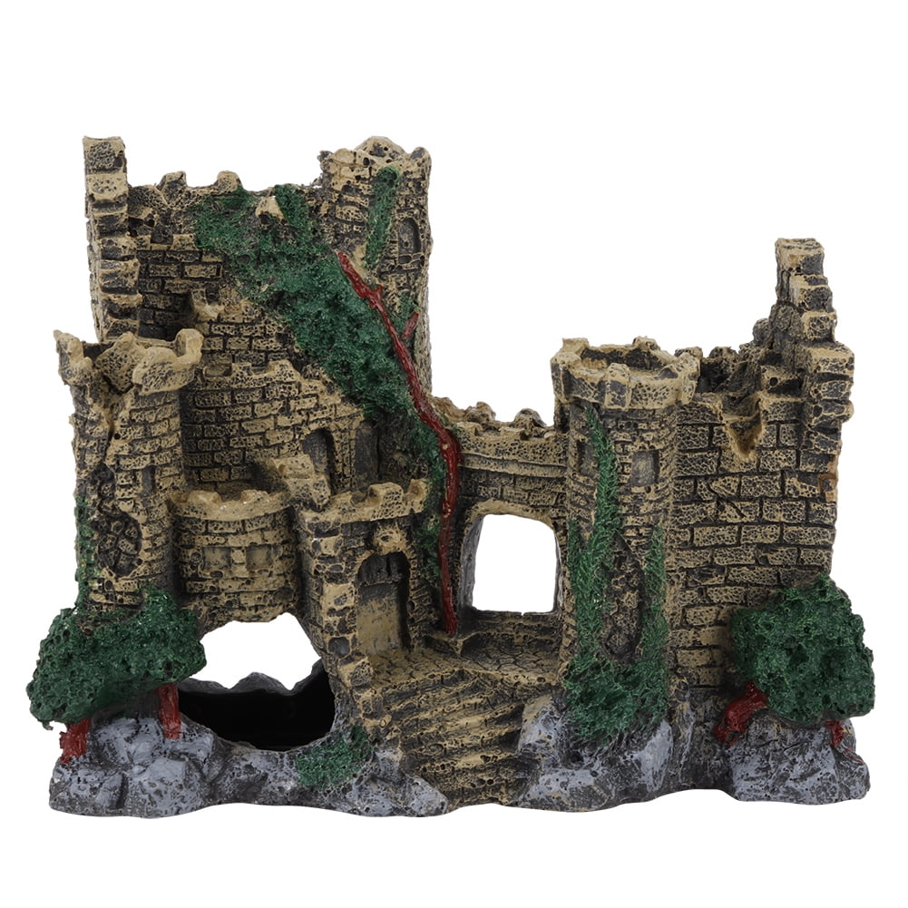 Decorative Resin European Style Castle Decor, Castle Landscape, Vintage ...