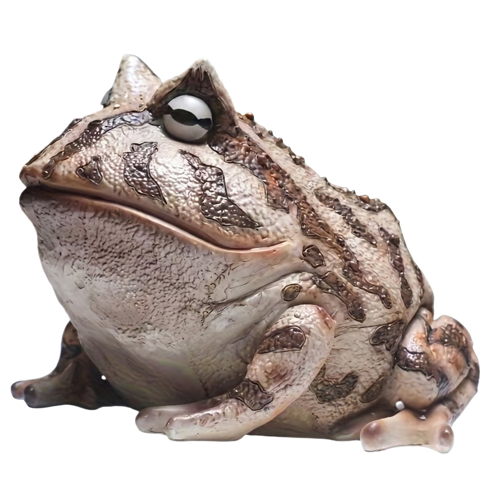 Decorative Resin Frog Garden Statue Artisan Outdoor Yard Sculpture ...